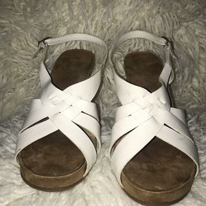 AEROSOLES | Shoes | Aerosol Crock Wedge Sandals | Poshmark